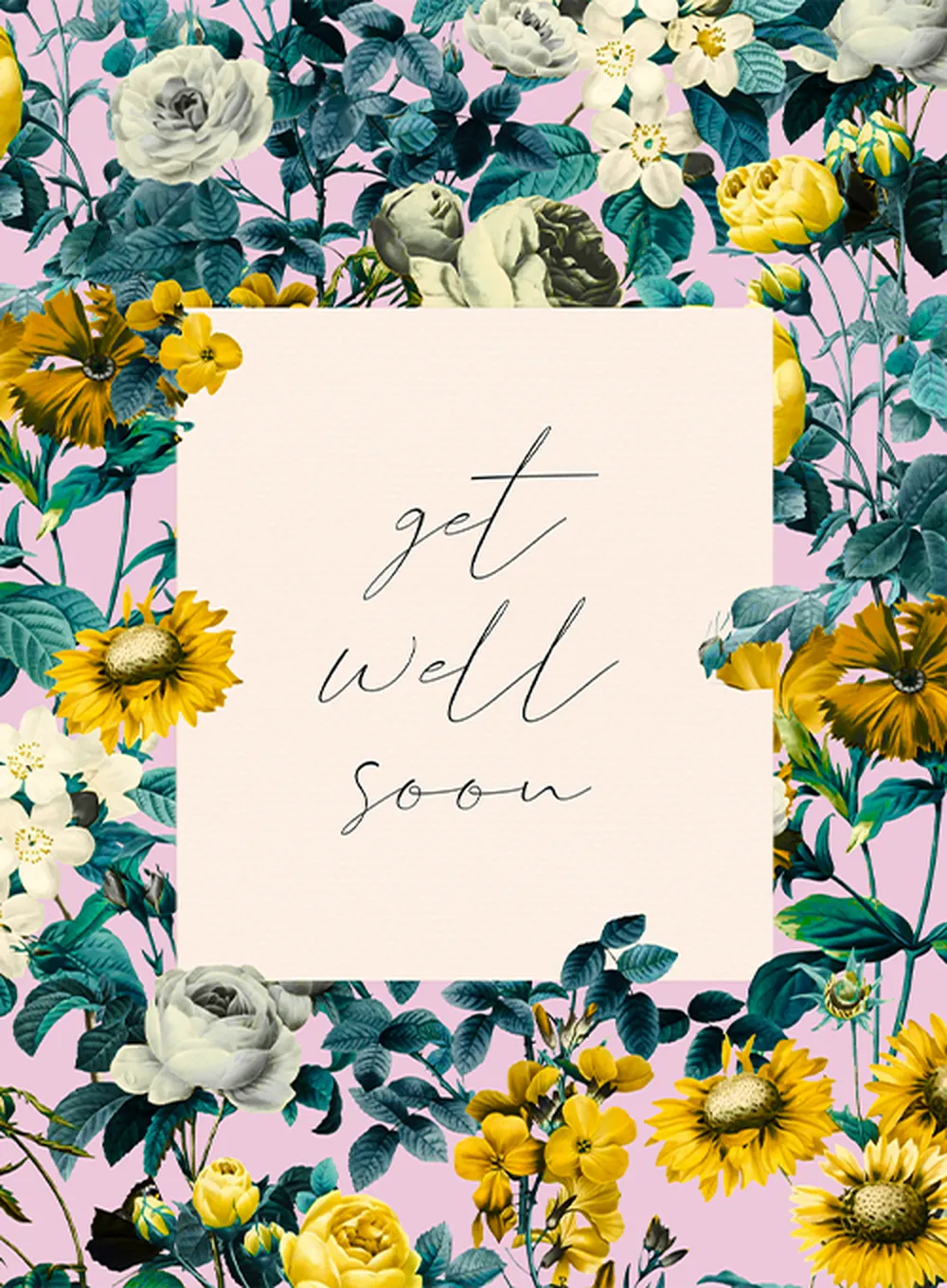Yellow Flower Get Well Card | Evite